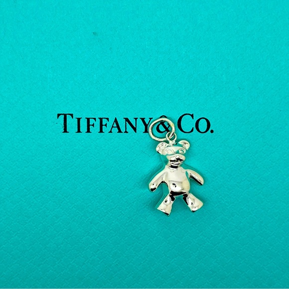 Tiffany & Co. | Accessories | Tiffany Co Sterling Silver 3d Teddy Bear ...